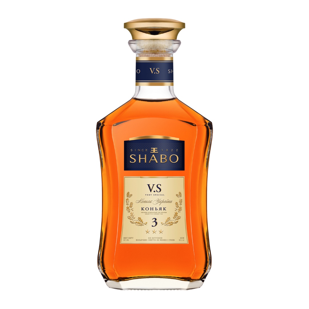 Купити Коньяк України SHABO VS 3 роки 0.5л. за ціною 219 грн в Україні ...