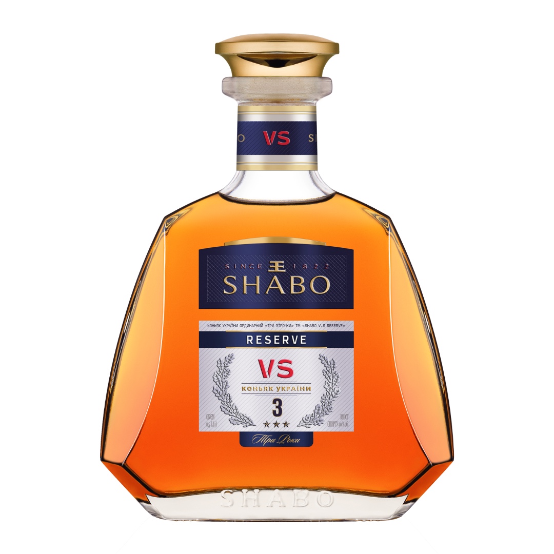 Купити Коньяк України SHABO Reserve VS 3 роки 0.5л. за ціною 279 грн в ...