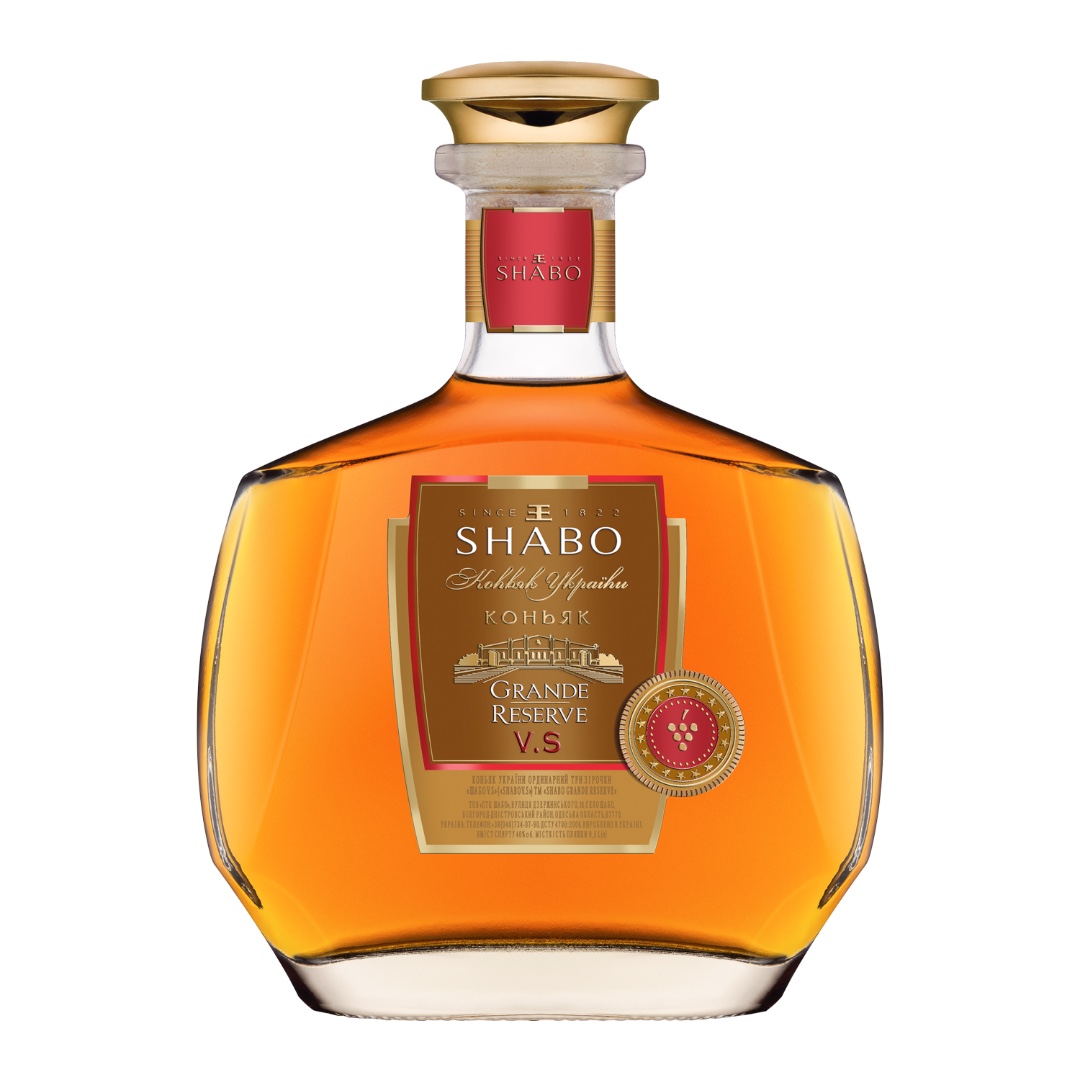 Коньяк України SHABO Grande Reserve VS 3 роки 0.5л. | SHABO