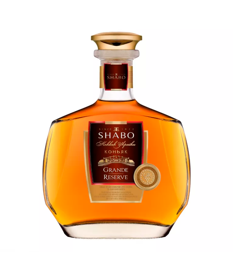 Купити Коньяк України SHABO Grande Reserve VSOP 5 років 0.5л. за ціною ...